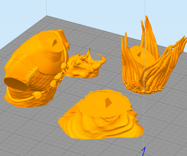 ArtStation - Predator Bust Model File STL for 3D Printer Figurine 3D ...