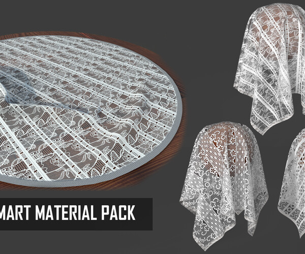 ArtStation - FABRIC SMART MATERIAL PACK | Game Assets