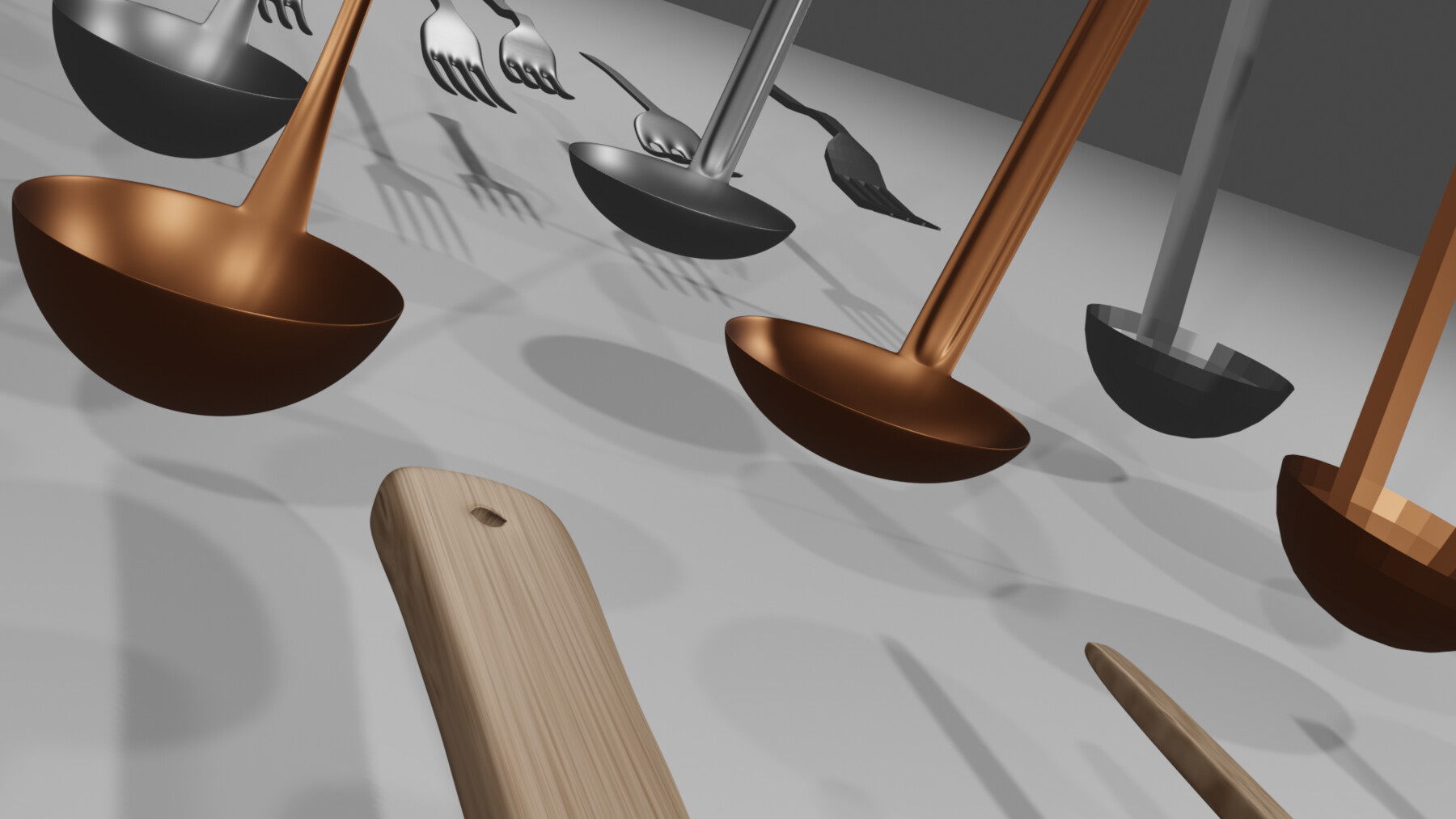 ArtStation - Cutlery / utensils | Game Assets