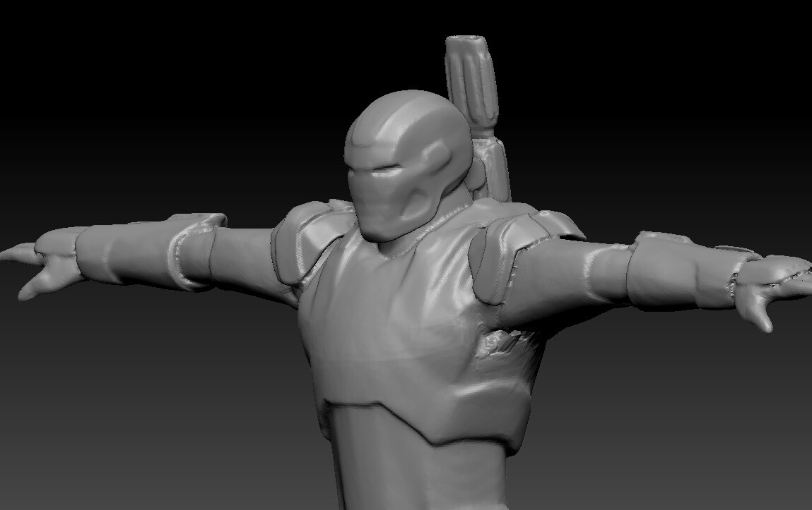 ArtStation - Statue War Machine | Game Assets