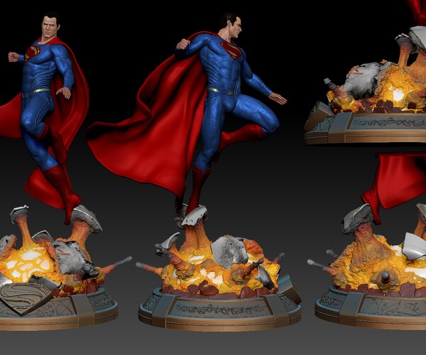 ArtStation - Superman STL | Resources