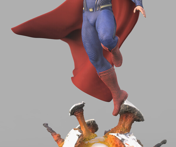 ArtStation - Superman STL | Resources