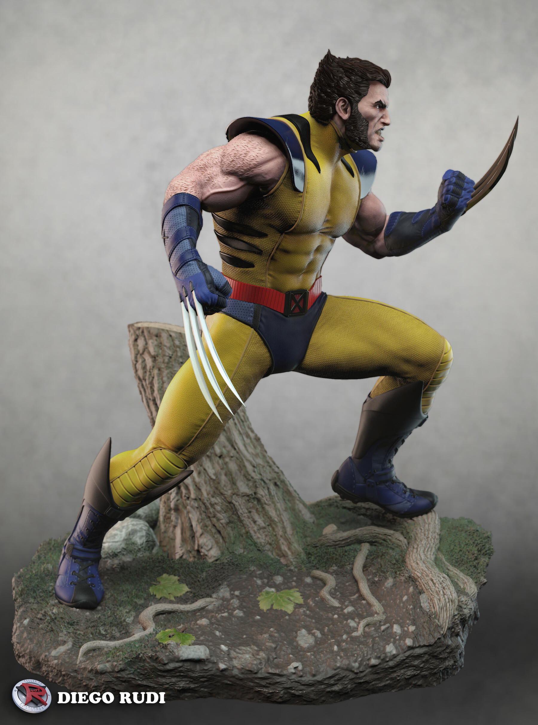 ArtStation - Wolverine STL | Resources