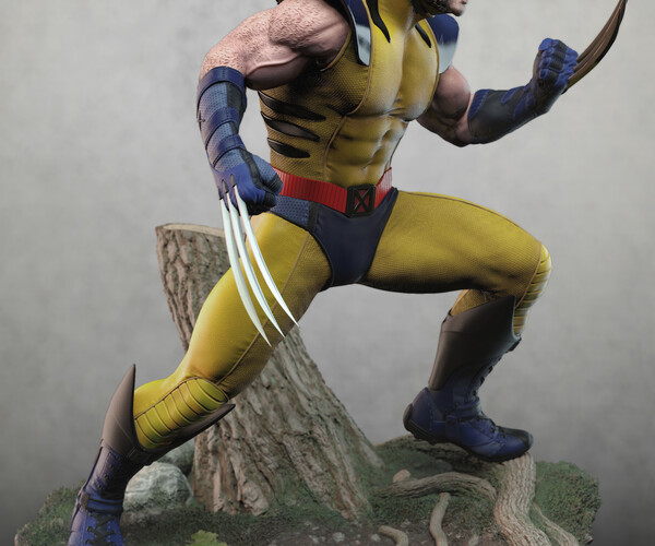 ArtStation - Wolverine STL | Resources