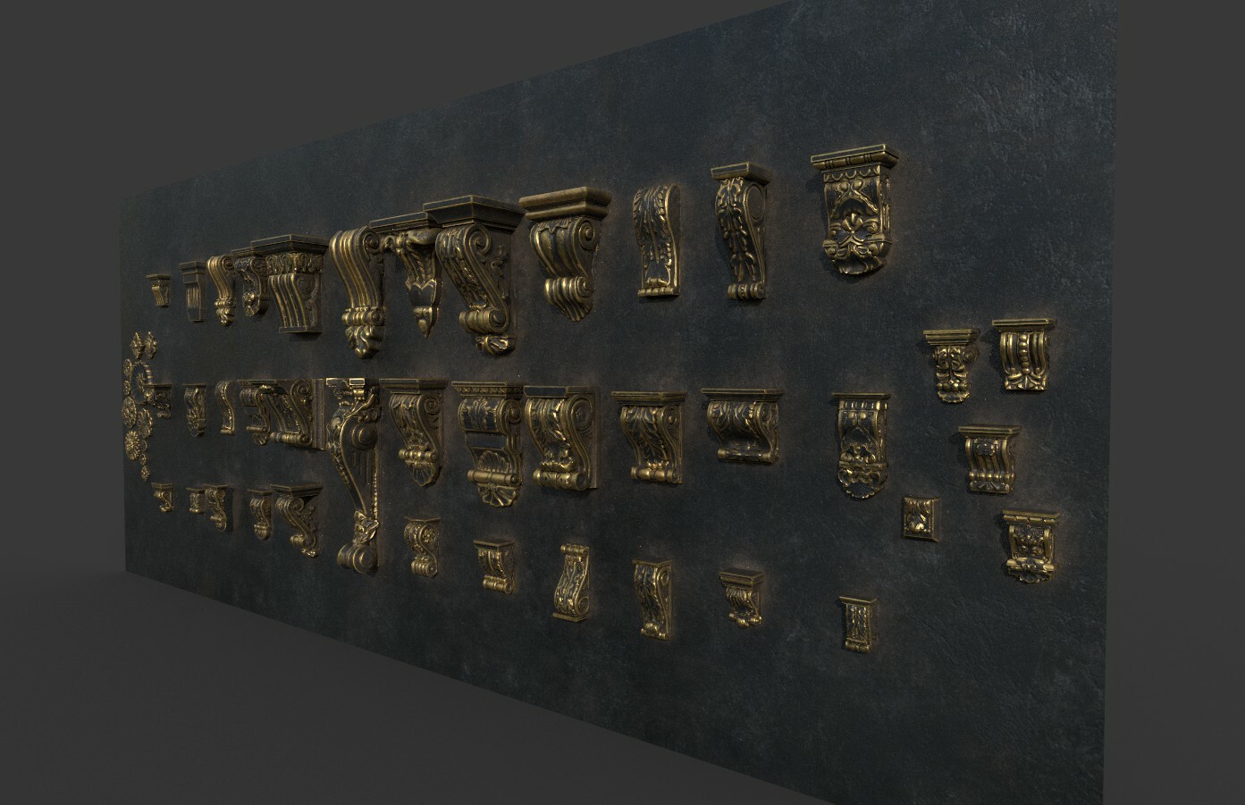 ArtStation - Collection of classic brackets | Resources