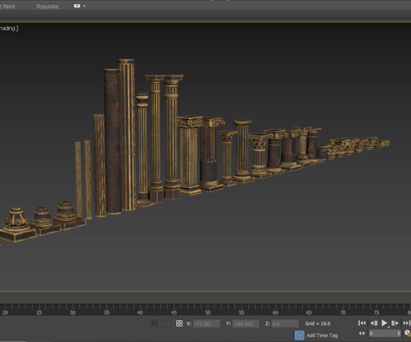 ArtStation - Classic columns | Resources