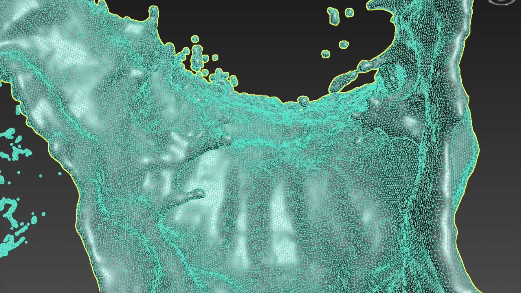 ArtStation - Water Splash 3D Model | Game Assets