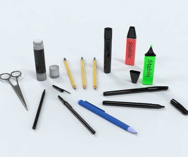 ArtStation - Stationery Pack 1 | Game Assets