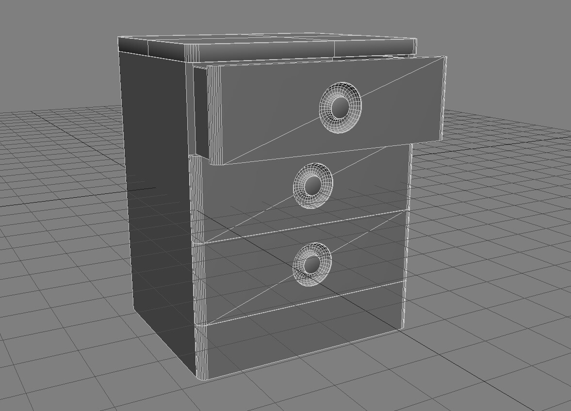 ArtStation - Chest Of Drawers | Game Assets