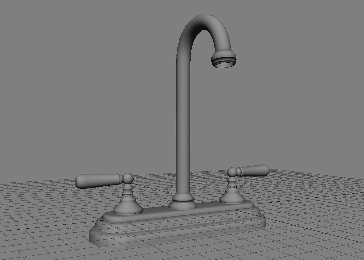 ArtStation - Sink Faucet | Game Assets