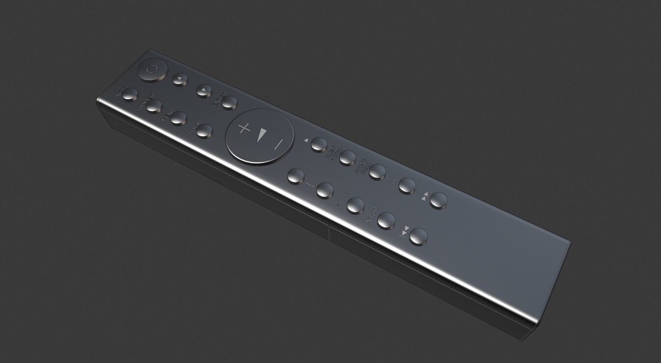 ArtStation - Remote Controller 3D Model | Game Assets