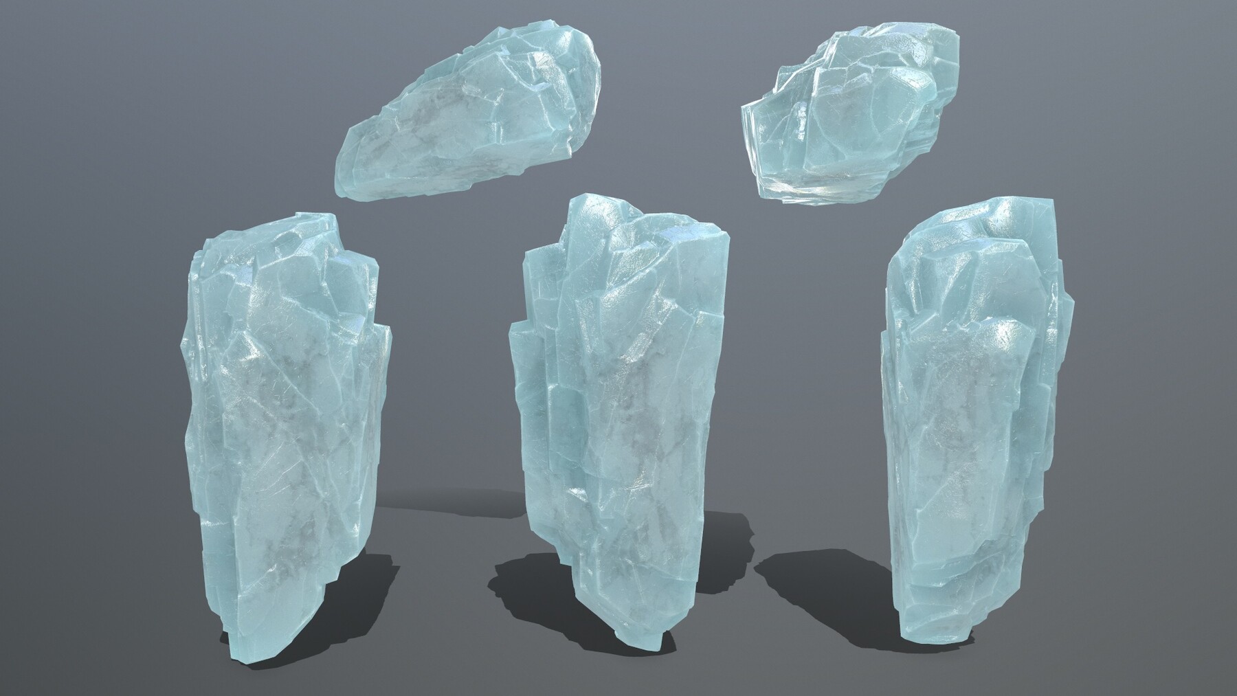 ArtStation - ice set | Game Assets