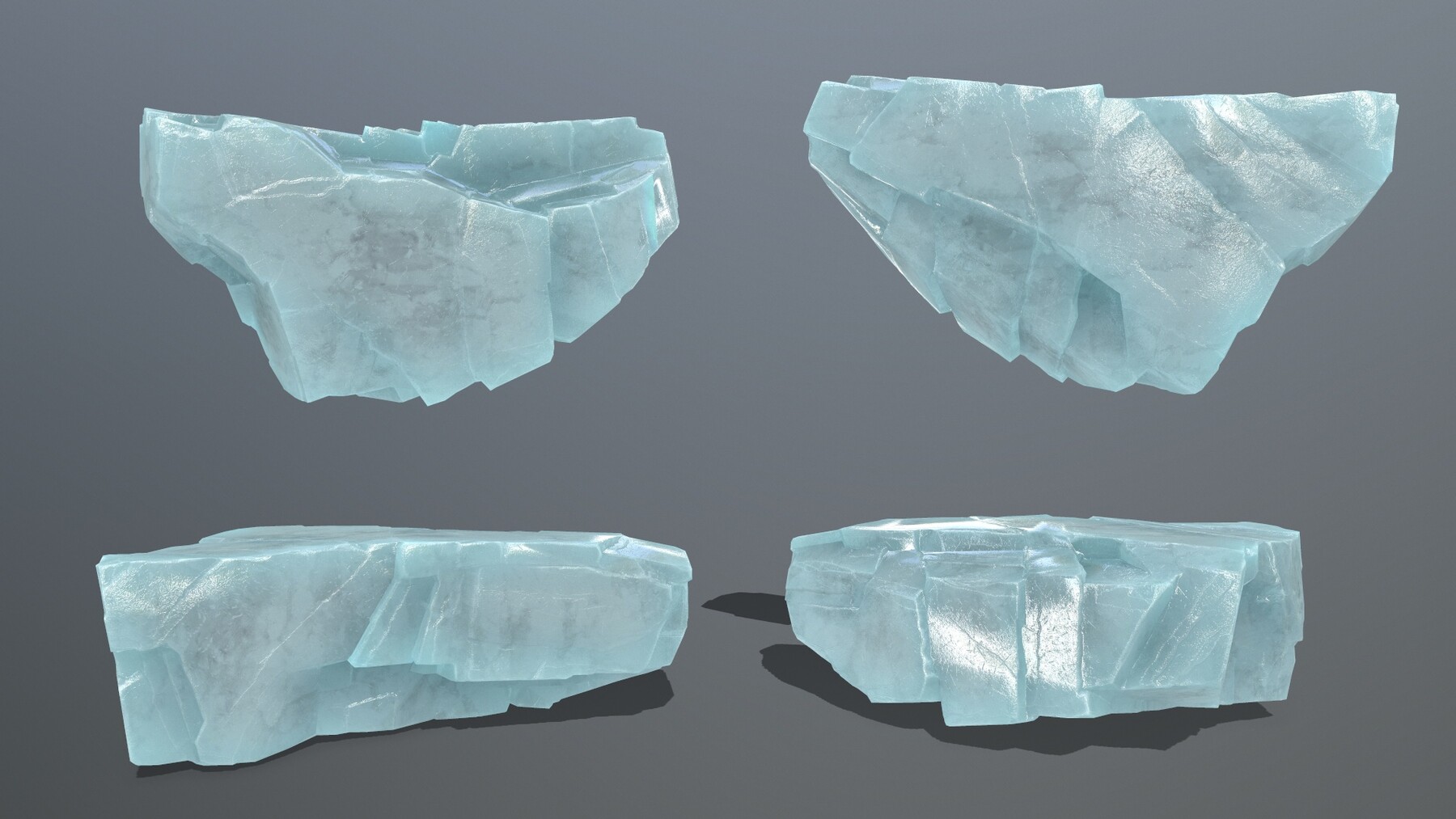 ArtStation - ice set | Game Assets