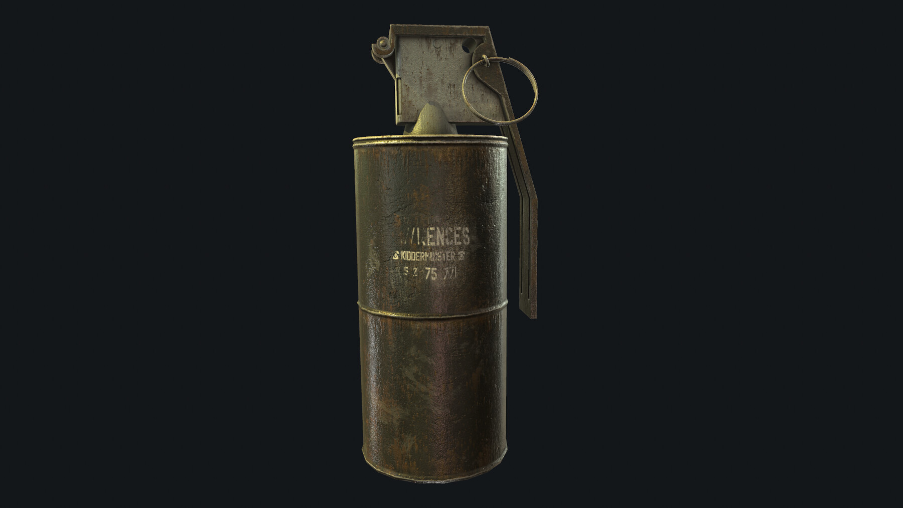 ArtStation - Iron Grenade Low-Poly 3D Models VR / AR / low-poly 3d ...