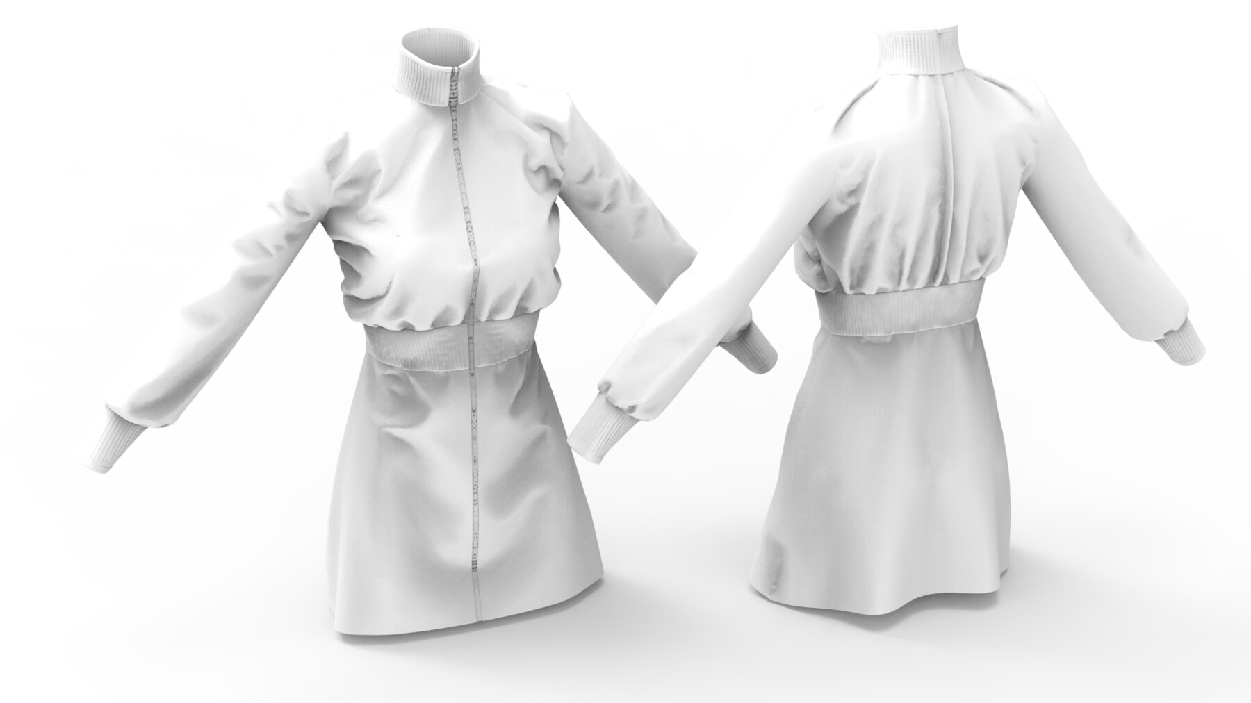 ArtStation - 8 fashion Dresses MD / Clo3D | Resources