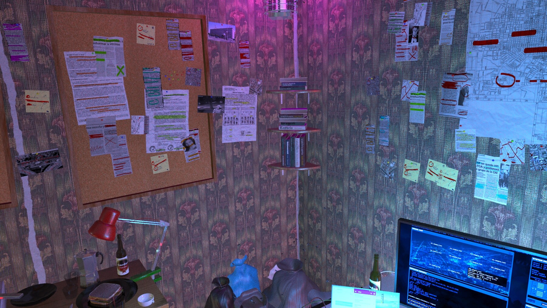 ArtStation - Sniper Room Interior bedroom | Game Assets