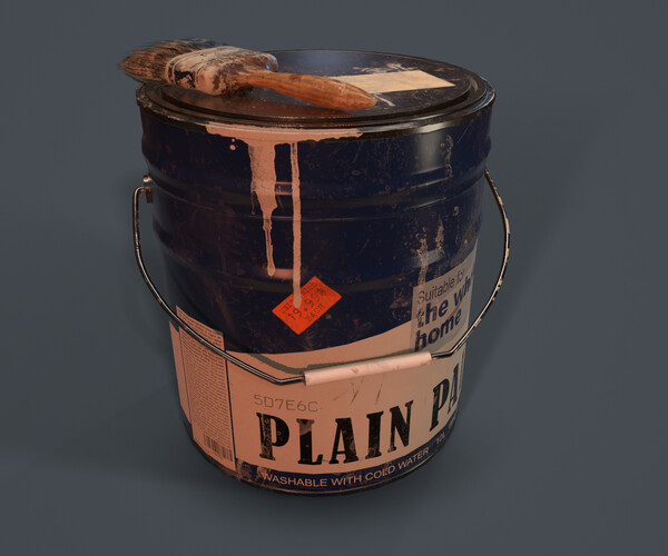 ArtStation - Paint Bucket | Game Assets