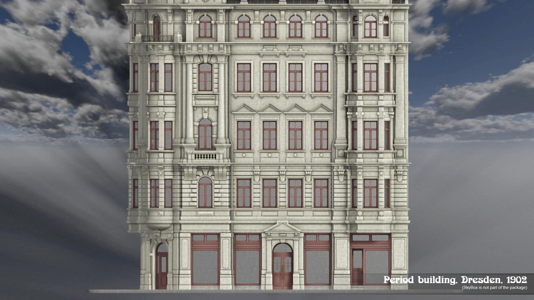 ArtStation - Period Building, Dresden, 1902 | Resources