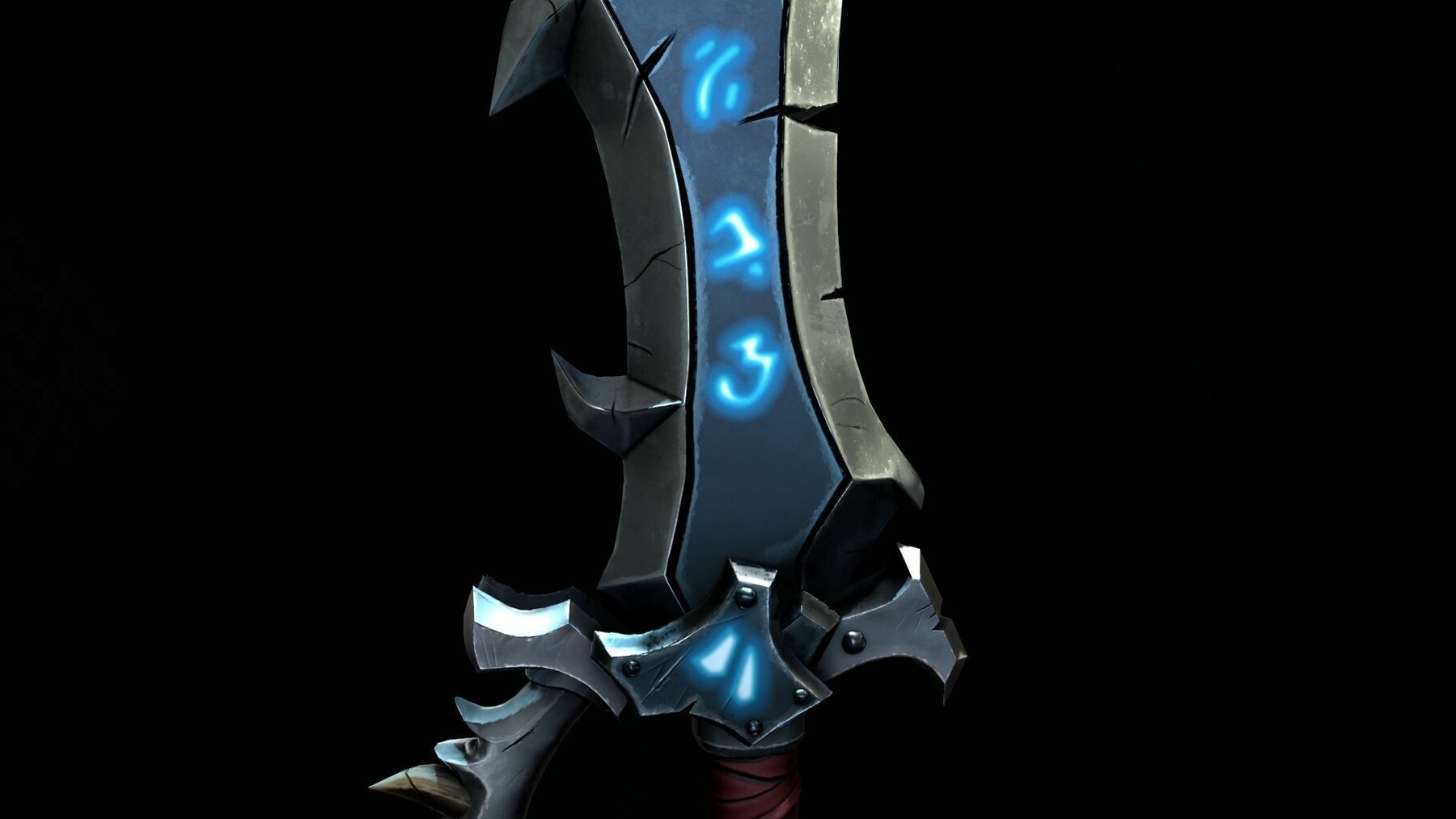 ArtStation - Magical Stylized Sword 3D Model | Game Assets