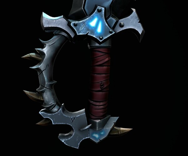 ArtStation - Magical Stylized Sword 3D Model | Game Assets