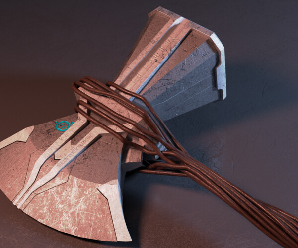 ArtStation - Storm Breaker Axe | Game Assets