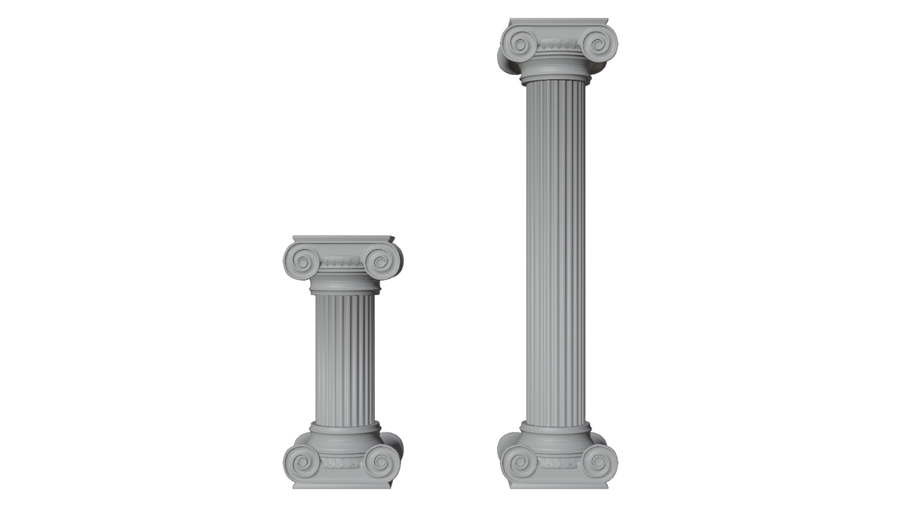 ArtStation - Greek Pillar dirty and clean 3D model | Resources