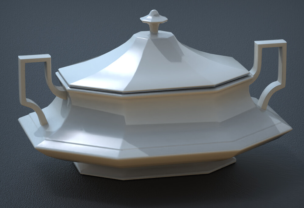 ArtStation - Serving Dish | Game Assets