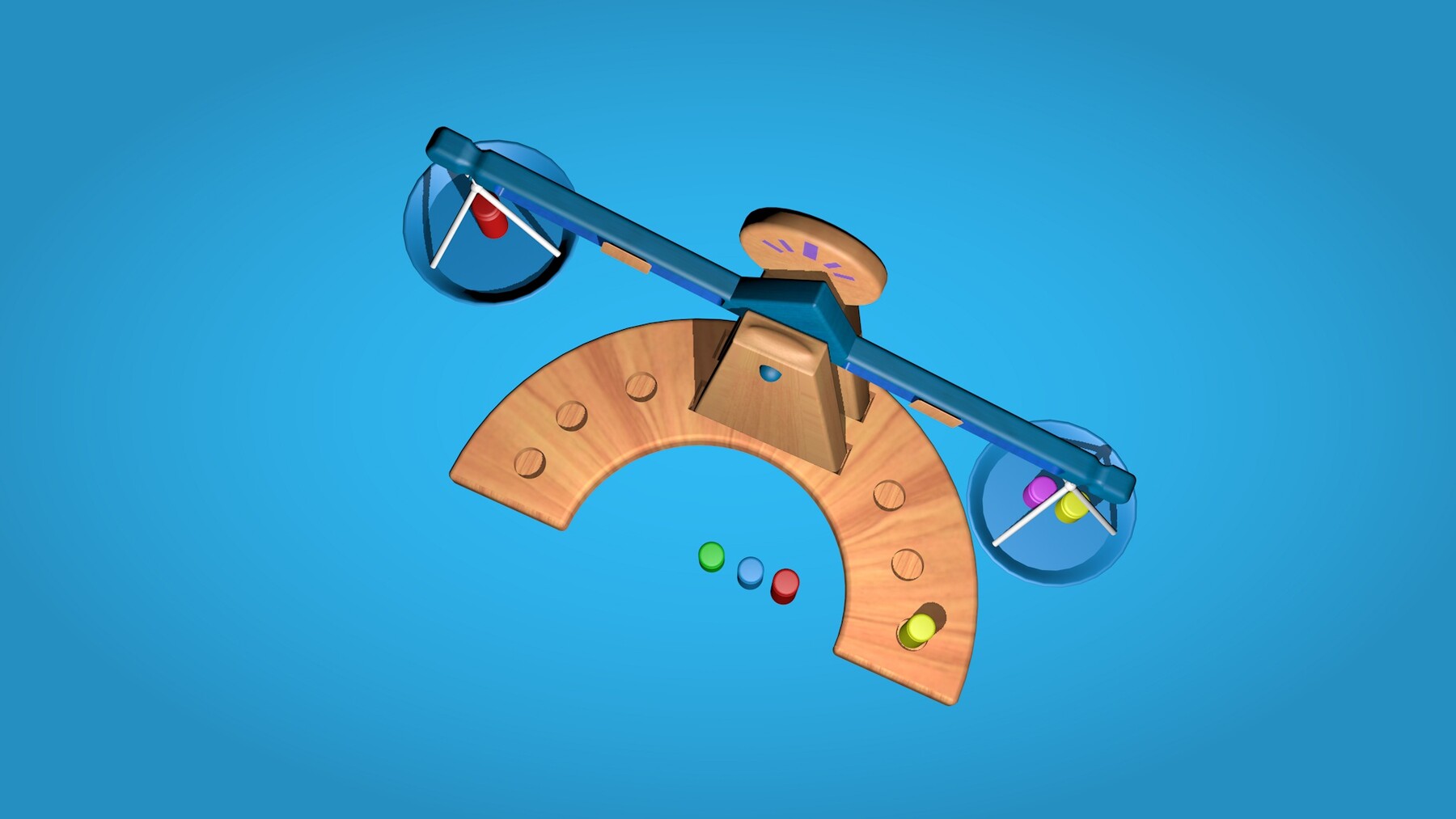 ArtStation - Wooden Balance toy | Resources