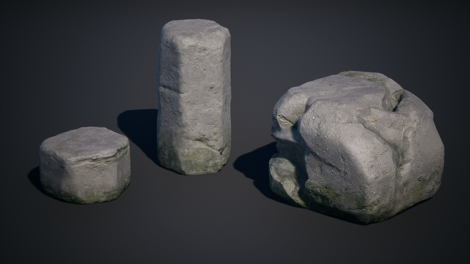 ArtStation - 50 Rock and Stone Asset by Turboowl | Resources