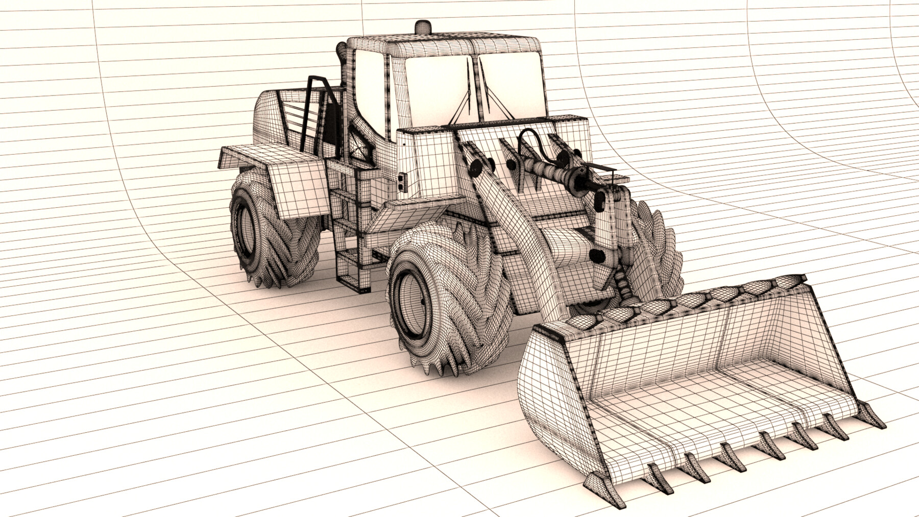 ArtStation - Wheel Loader | Resources