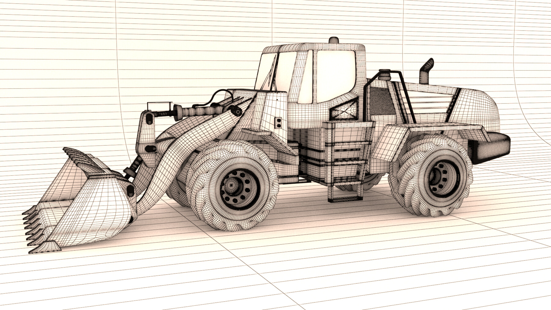 ArtStation - Wheel Loader | Resources