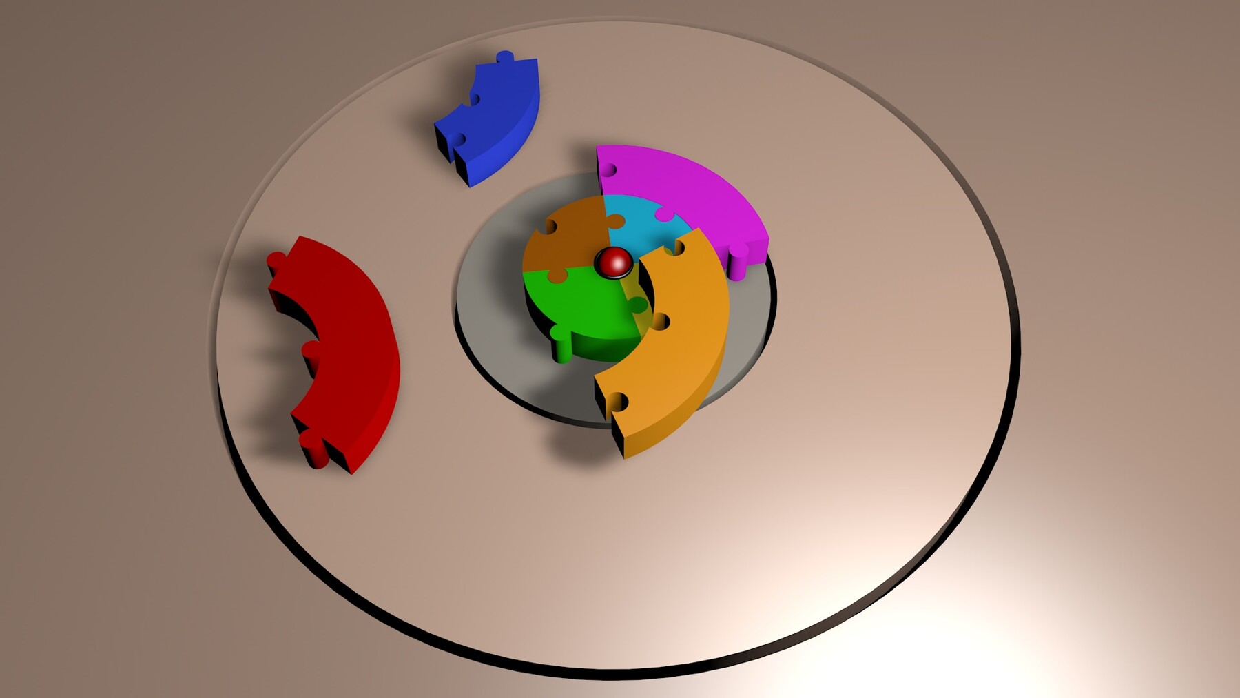 ArtStation - Animated Puzzle Intro | Resources