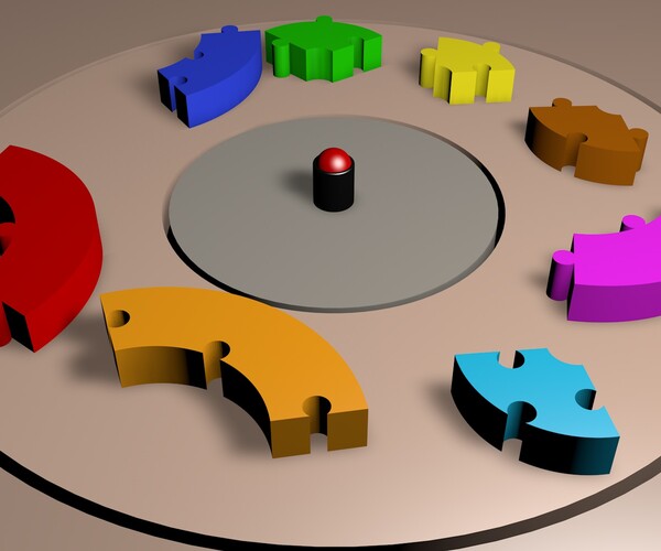 ArtStation - Animated Puzzle Intro | Resources