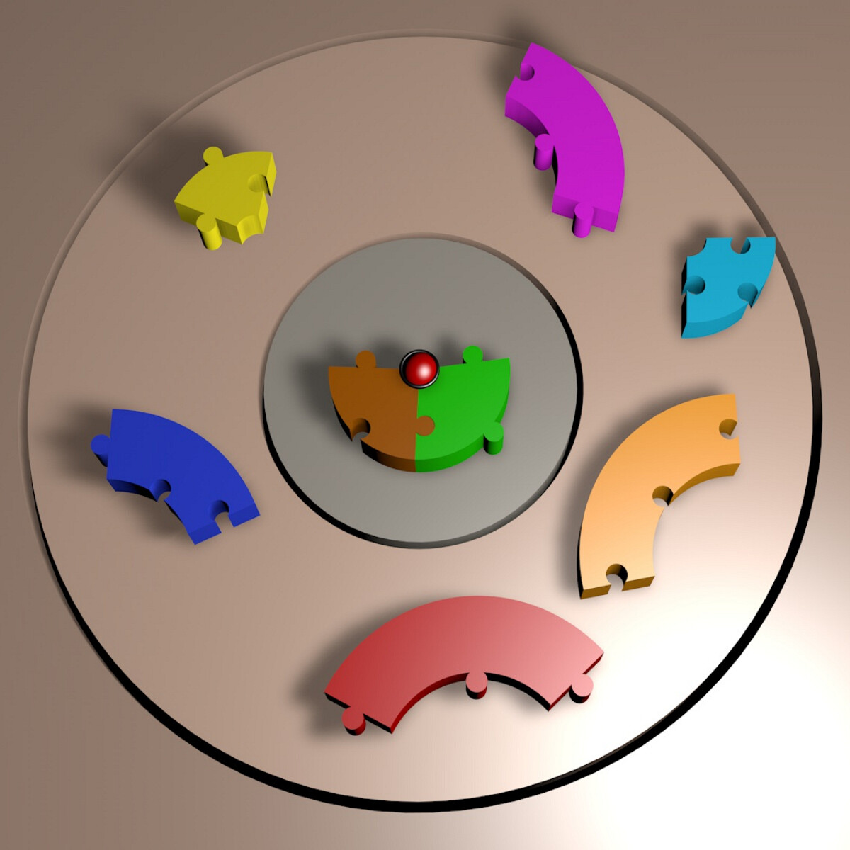 ArtStation - Animated Puzzle Intro | Resources