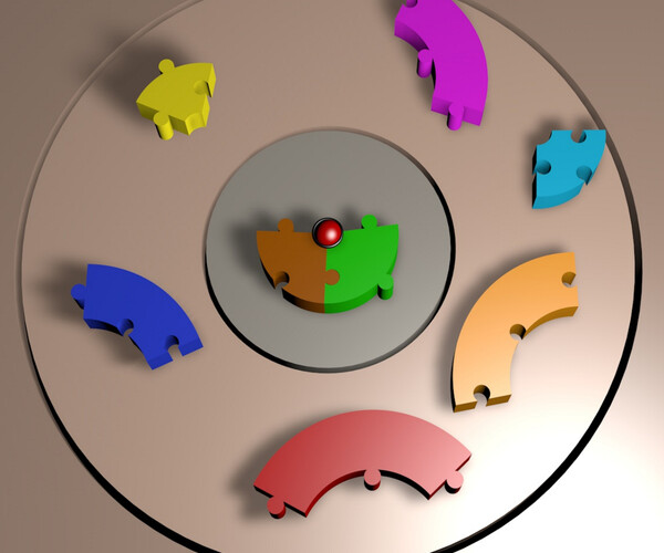 Artstation Animated Puzzle Intro Resources