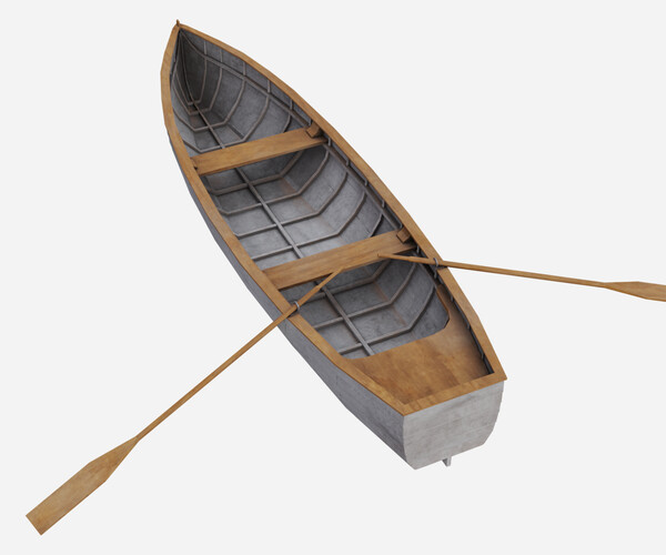 ArtStation - Rowboat | Game Assets