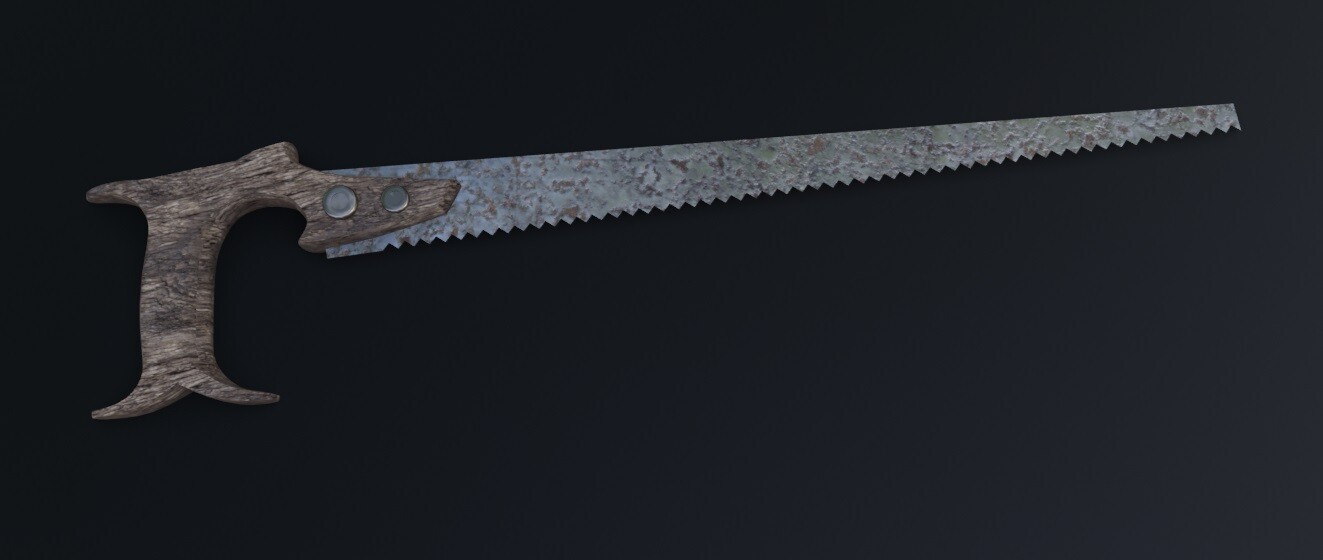 ArtStation - Saw 3D Model | Game Assets