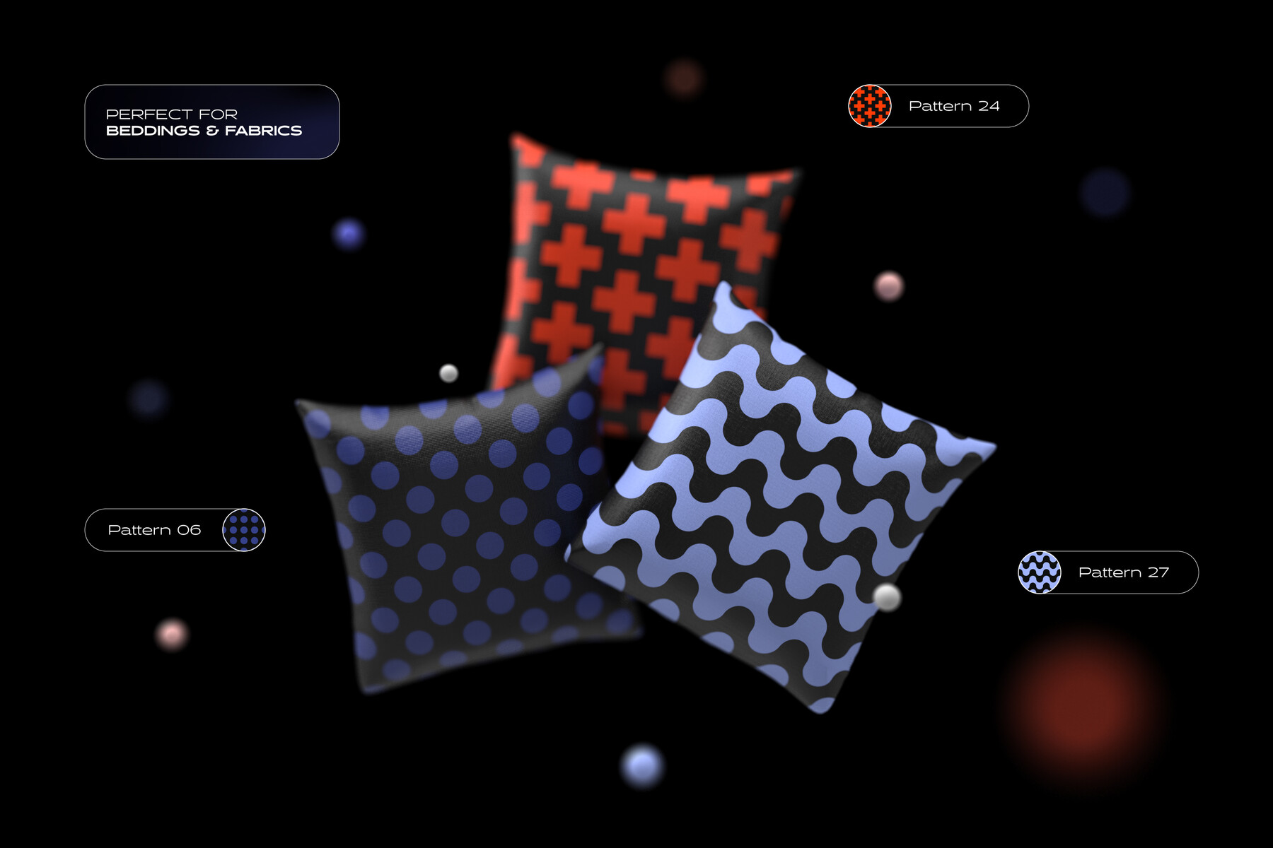 ArtStation - Vibrant Geometric Seamless Patterns Collection | Artworks