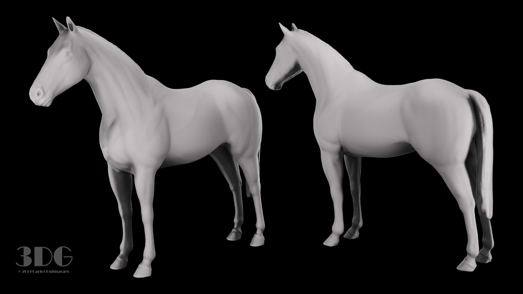 ArtStation - Horse Sculpt | Resources