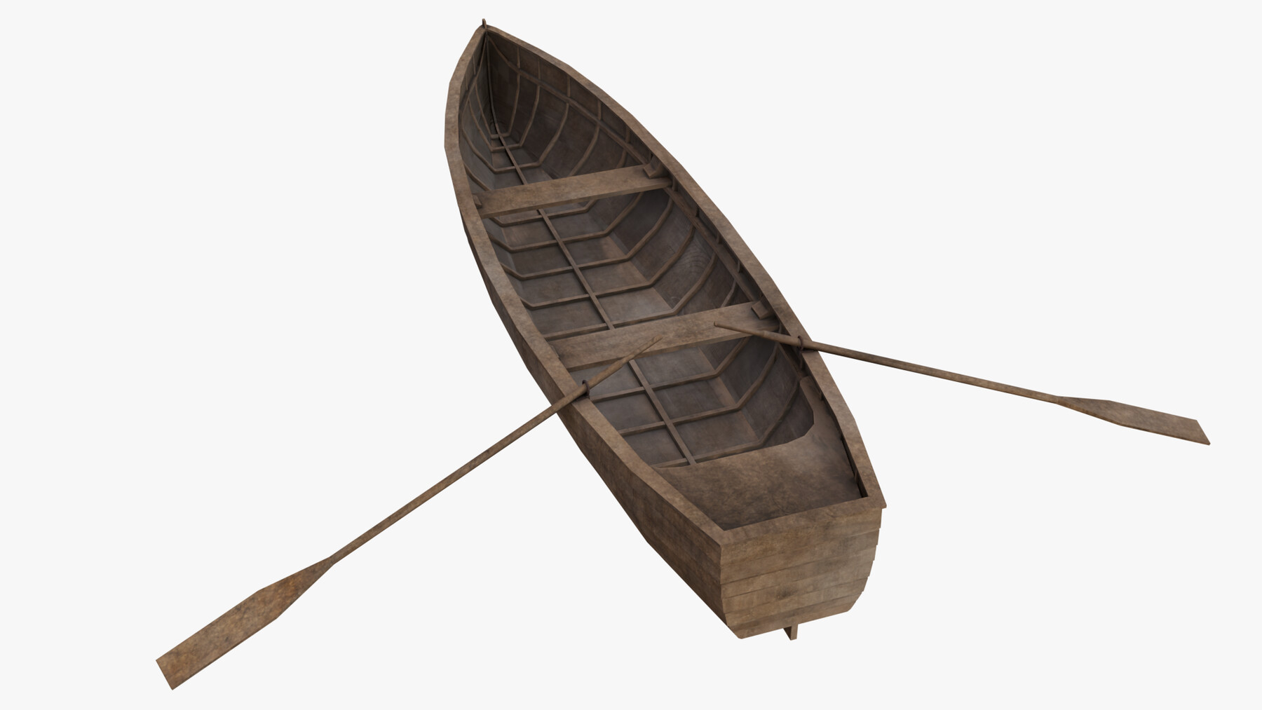 ArtStation - Old Rowboat | Game Assets