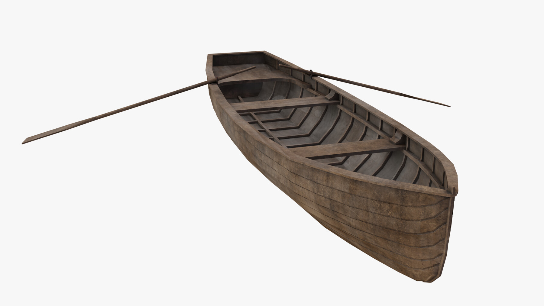 ArtStation - Old Rowboat | Game Assets