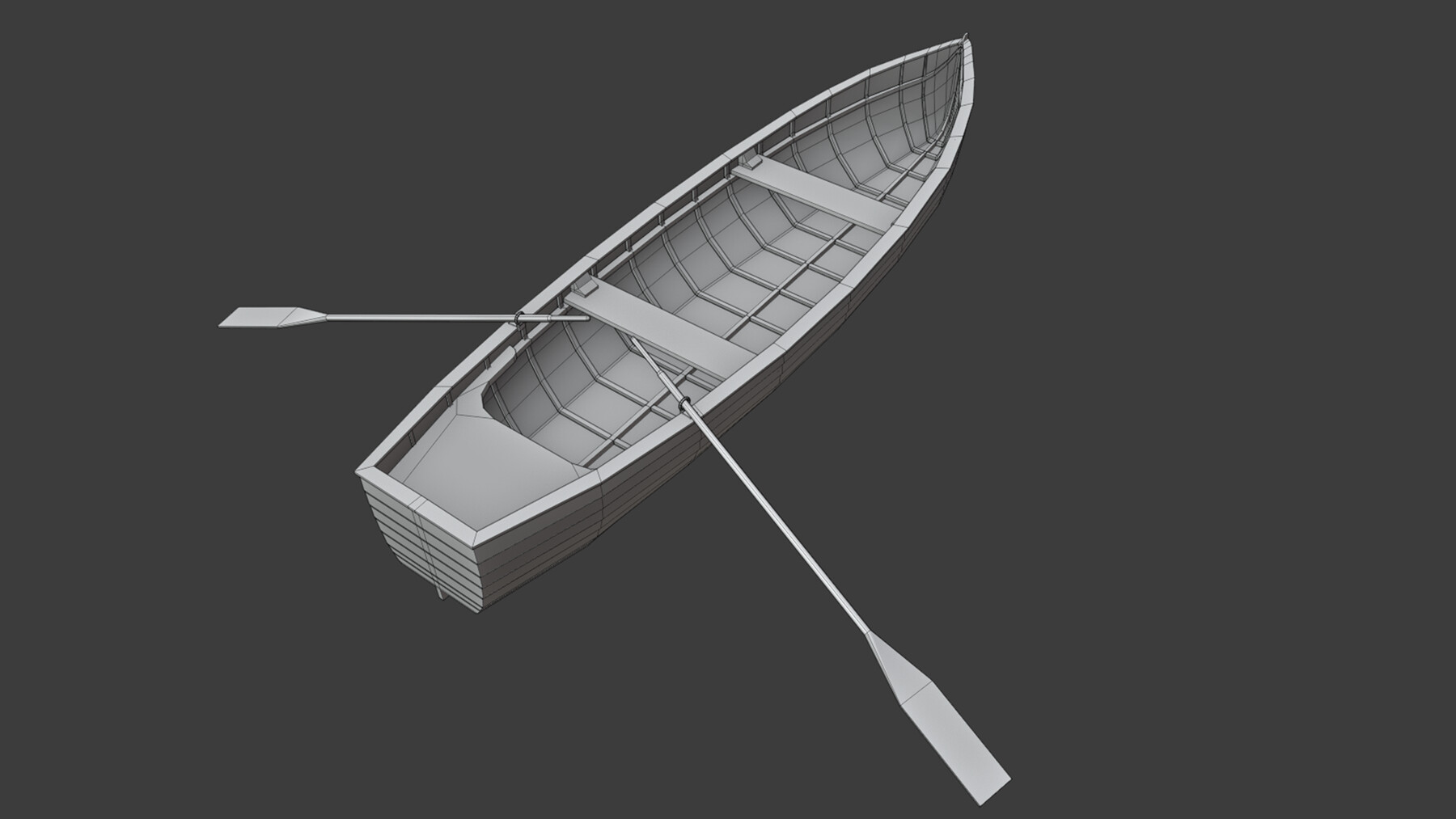 ArtStation - Old Rowboat | Game Assets