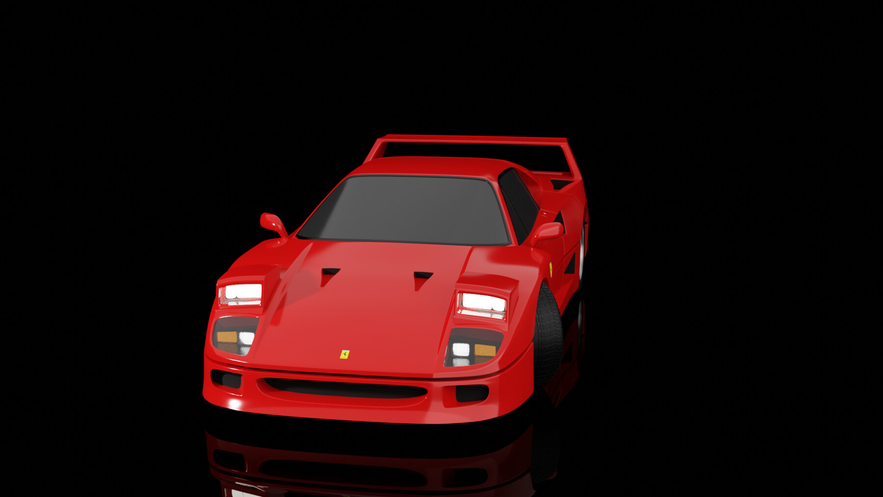 ArtStation - Ferrari F40 | Game Assets