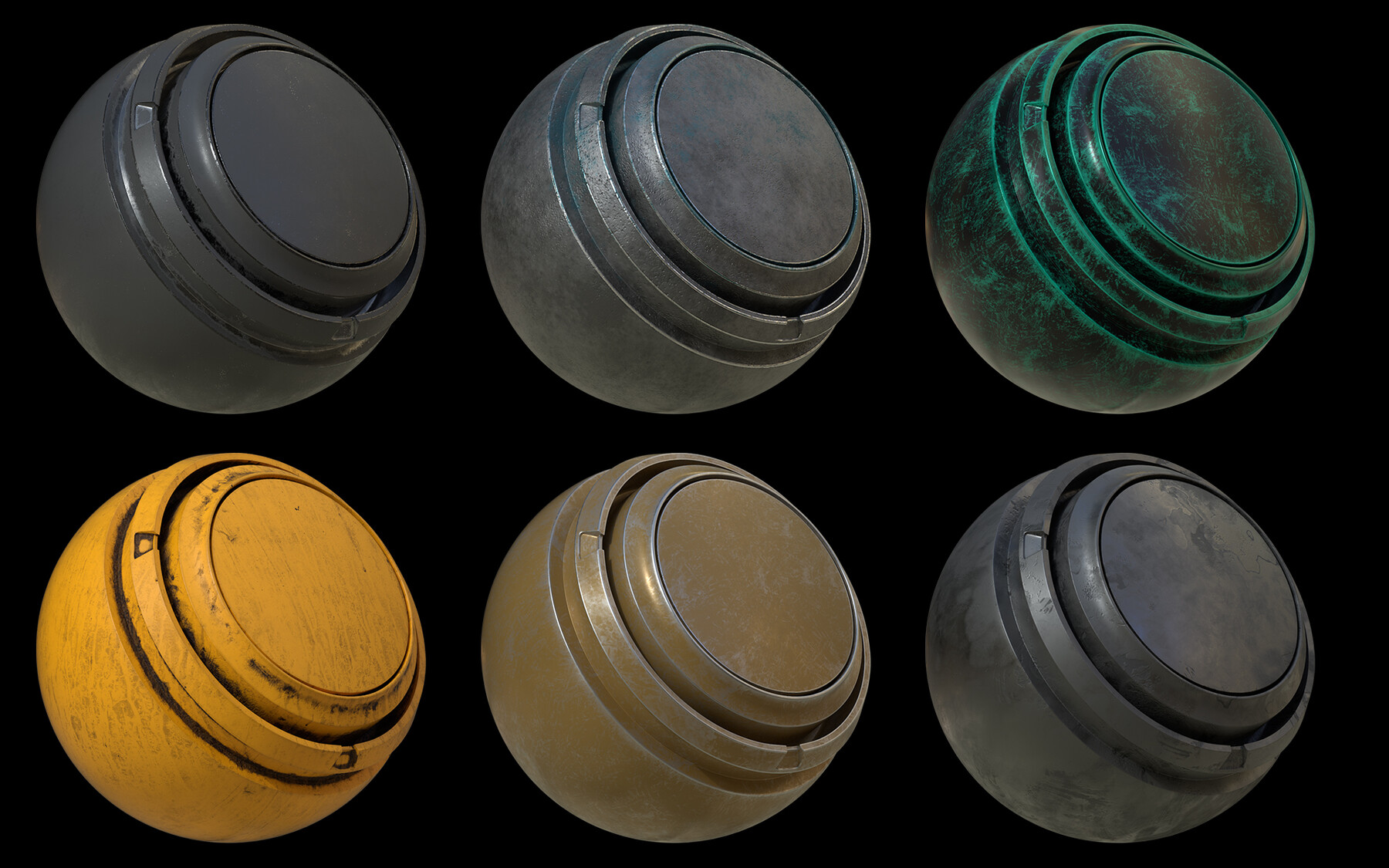 ArtStation - Substance Painter 6 Smart Material | Game Assets