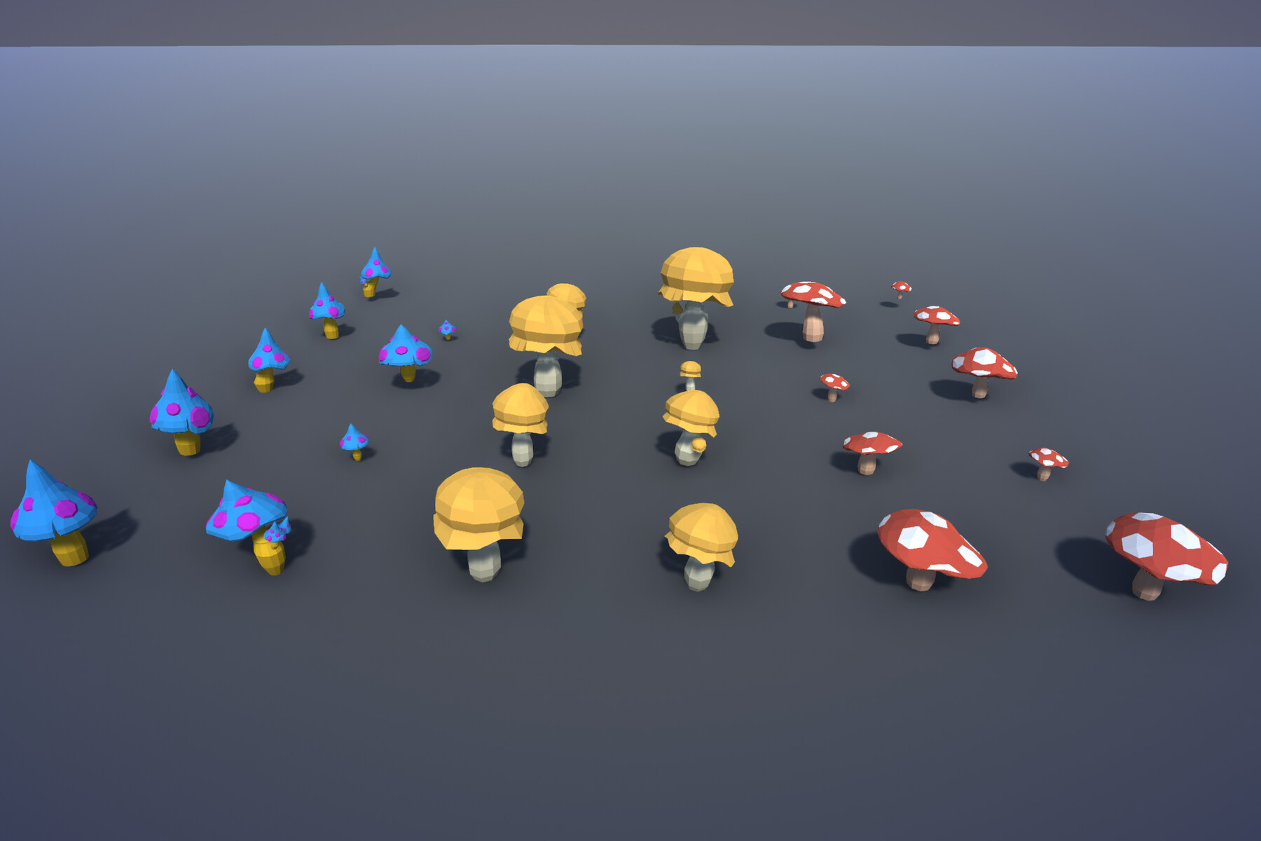 ArtStation - Low Poly Nature and Props Pack | Game Assets