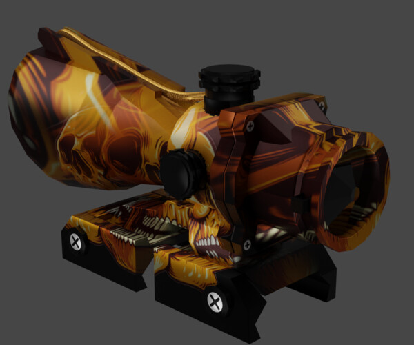 ArtStation - 4x Scope | Game Assets