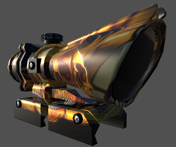 ArtStation - 4x Scope | Game Assets