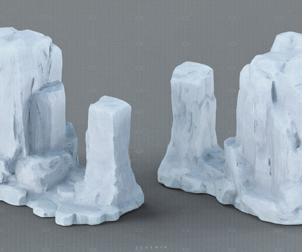 ArtStation - Ice Mountain | Resources