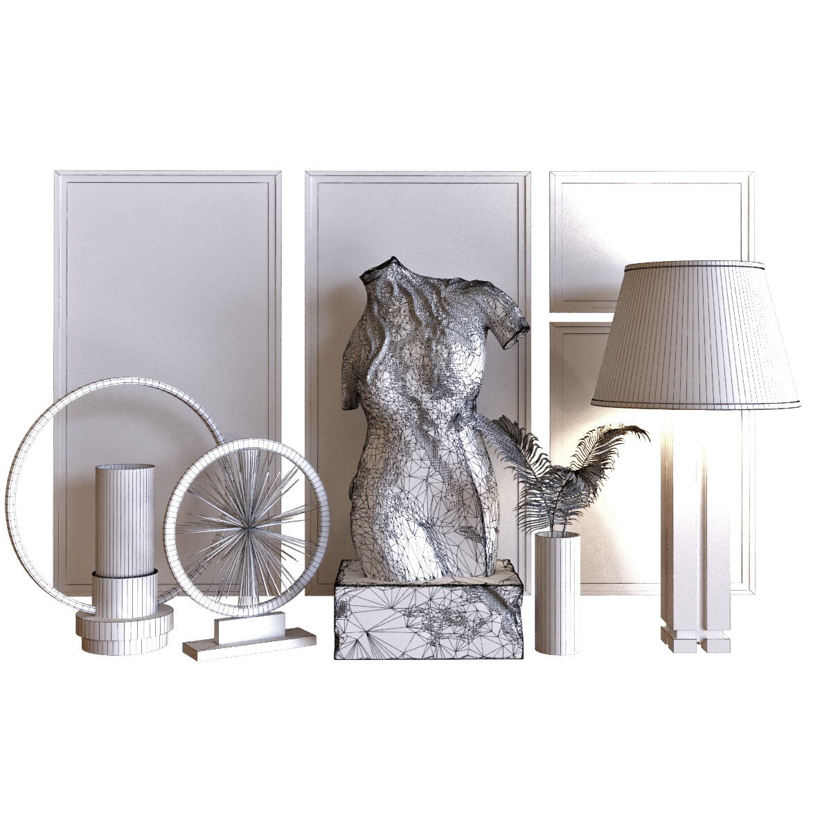 ArtStation - decoration set 010 | Resources