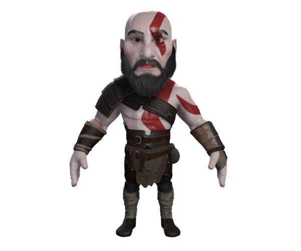 ArtStation - Kratos (Stylized) V- 1.0 | Resources